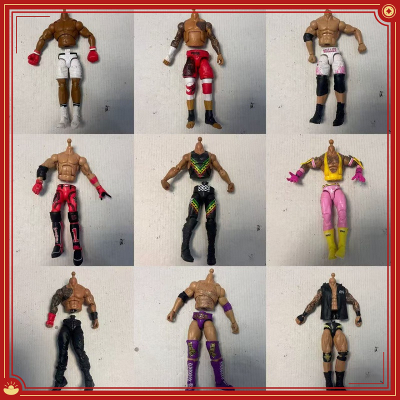 Wwe Wrestler figure Broken Body 6-7 Inches Action figure Body DIY Props ...