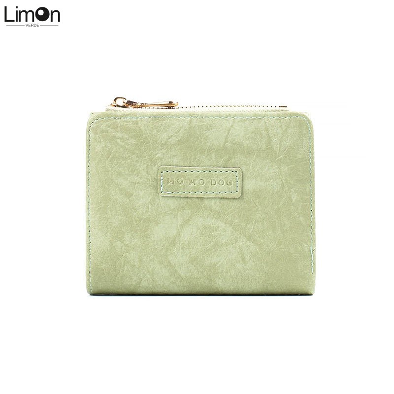 Dompet duit syiling kancing padanan sastera klip wang lipat retro ...