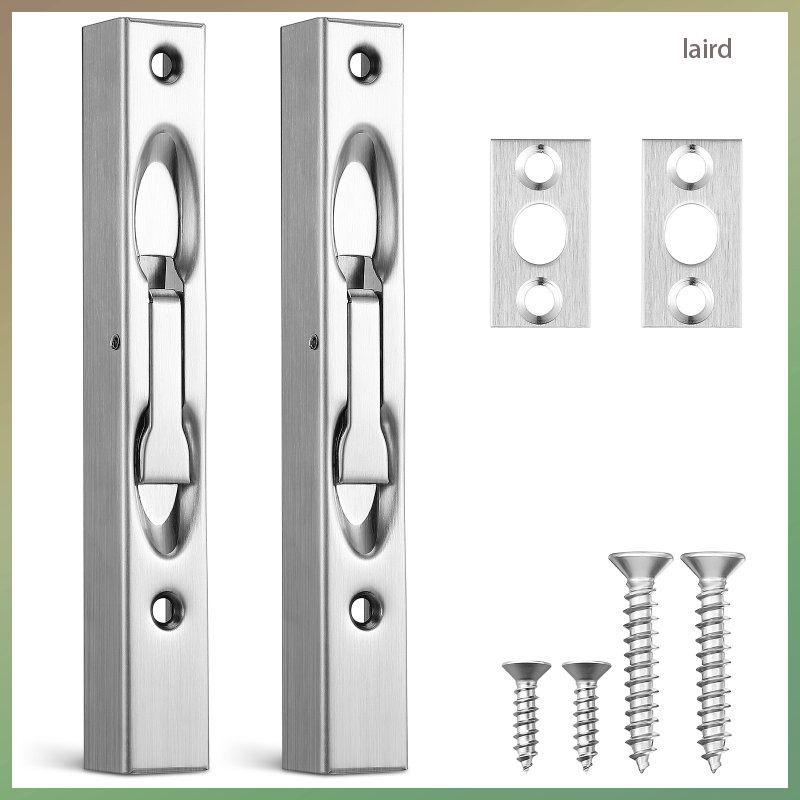 Door Lock Box Type Hidden Latch French Slide Bolt Gate Hardware Flush ...