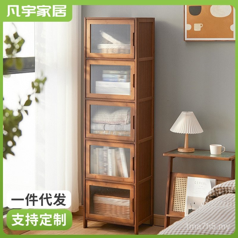 Kabinet simpanan ruang tamu kabinet kecil kabinet sempit lantai rak ...