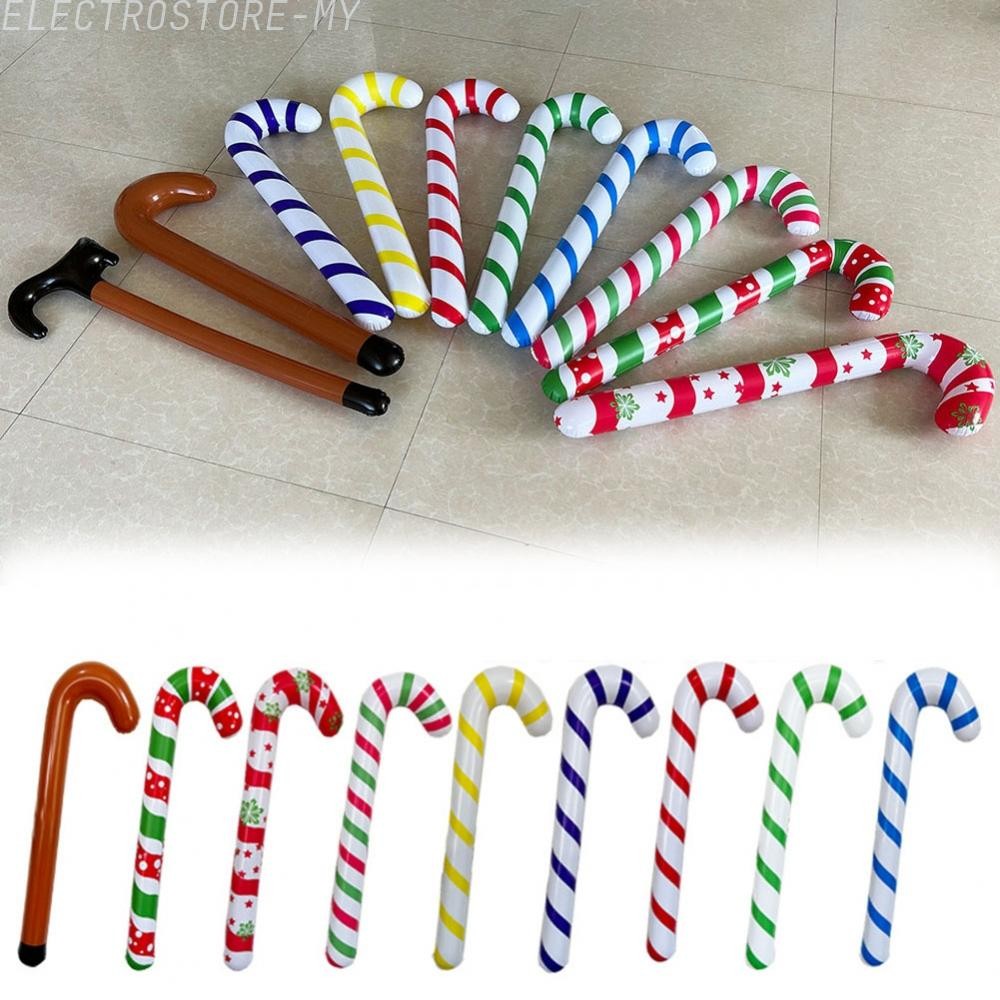 Giant Inflatable Candy Cane Stick Christmas Xmas Party Blow Up Toy 88 ...