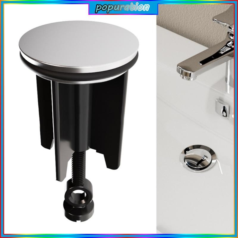 POP Bathroom Manual Lift Drain Plugs Bathtub Stopper Drain Filter ...