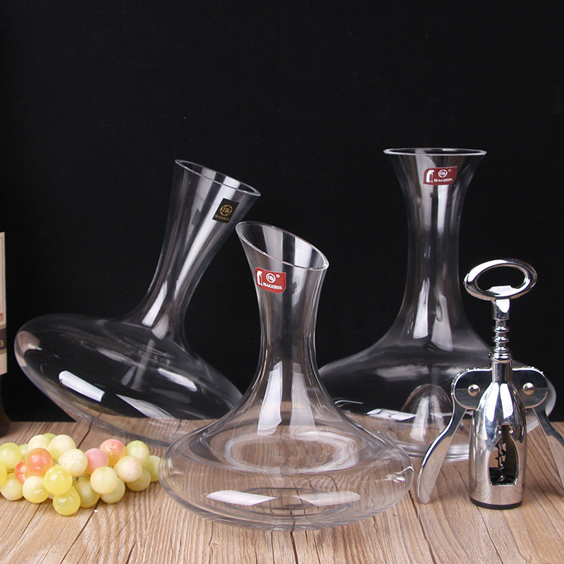 Factory Direct Sale Crystal Glass Red Wine Decanter Single Color Box ...