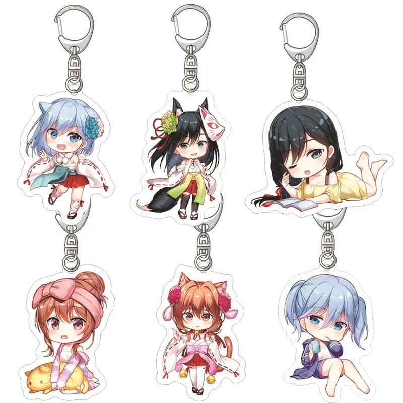 【24H SHIP】Tying the Knot with an Amagami Sister Anime Acrylic Keychain ...