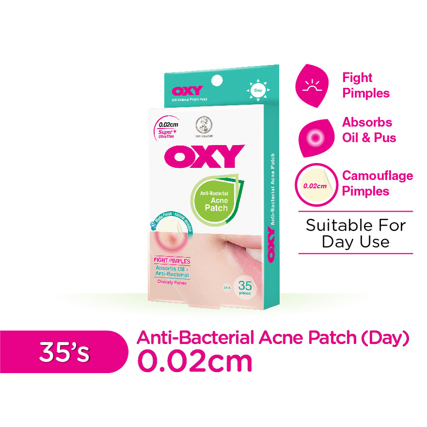 OXY Anti-Bacterial Acne Patch 35's | Shopee Malaysia