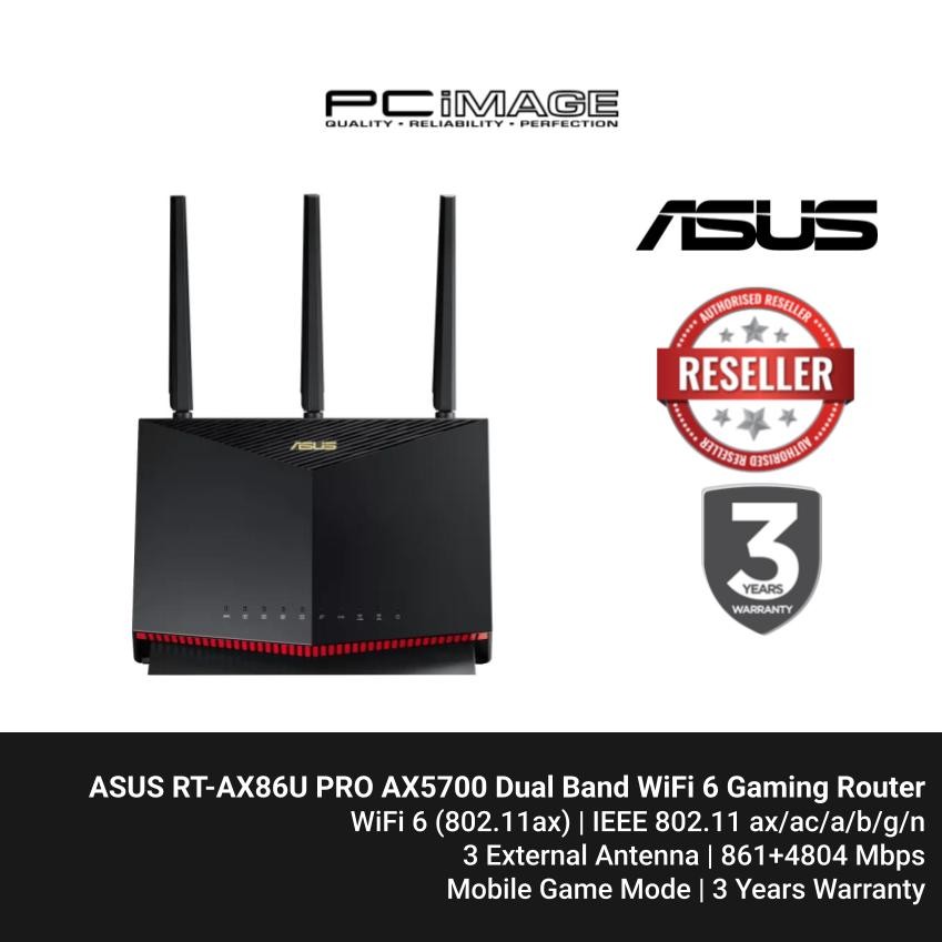 ASUS RT-AX86U PRO AX5700 Dual Band WiFi 6 Gaming Router | Shopee Malaysia