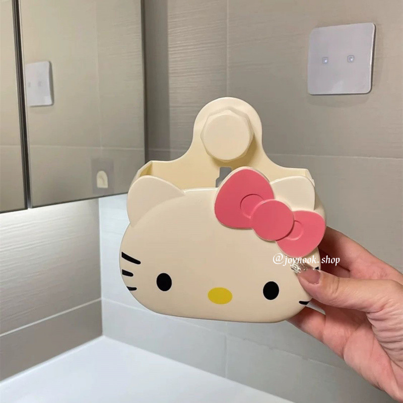 Hello Kitty Toothbrush Holder Storage Box Bathroom Cute Cartoon ...