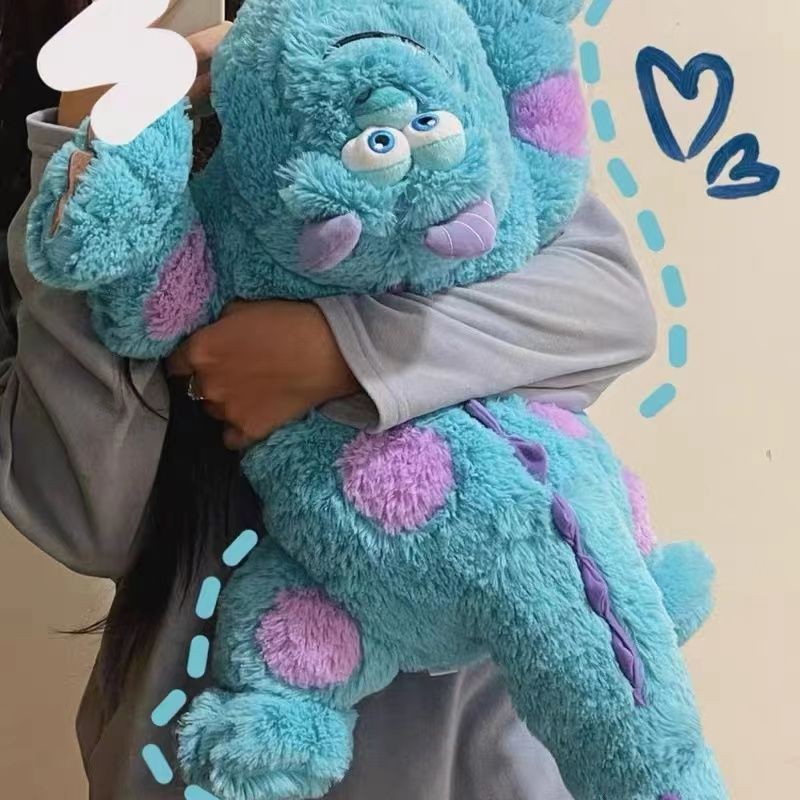 Monsters University Sullivan Plush Toy Large Plush Doll Sleeping Bed ...