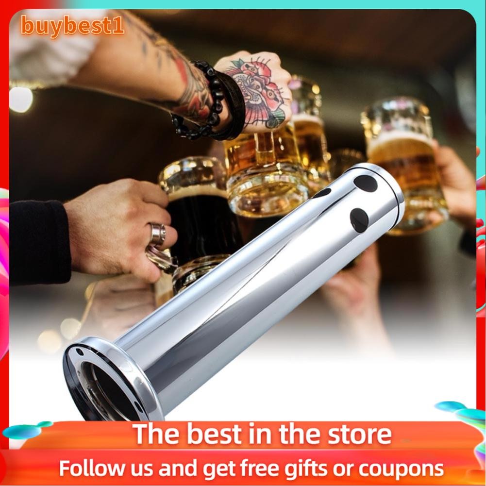 Buybest1 Stainless Steel Adjustable Draft Beer Kegerator Tower ...