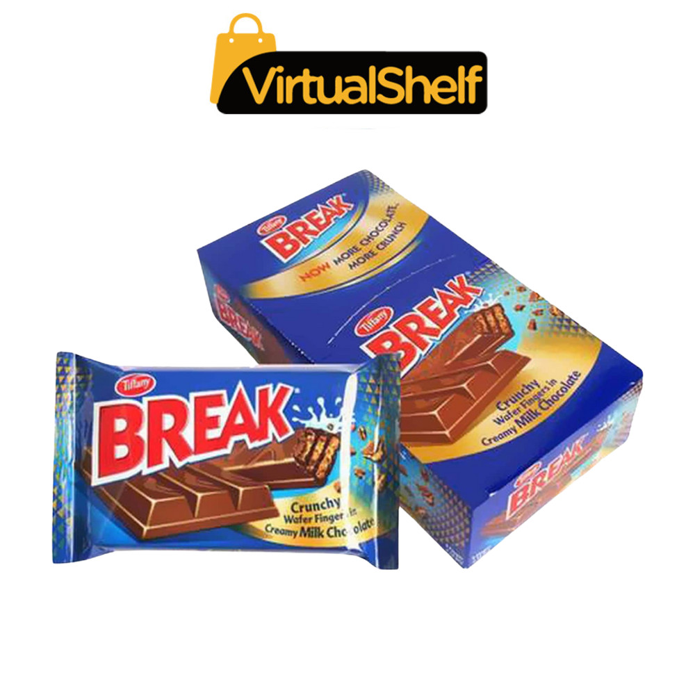 Tiffany Break Crunchy Wafer Fingers 12 x 25gm | Shopee Malaysia