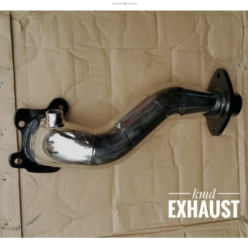 Axia / Bezza Extractor 1.0 downpipe down Extractor loud bass pipe ...