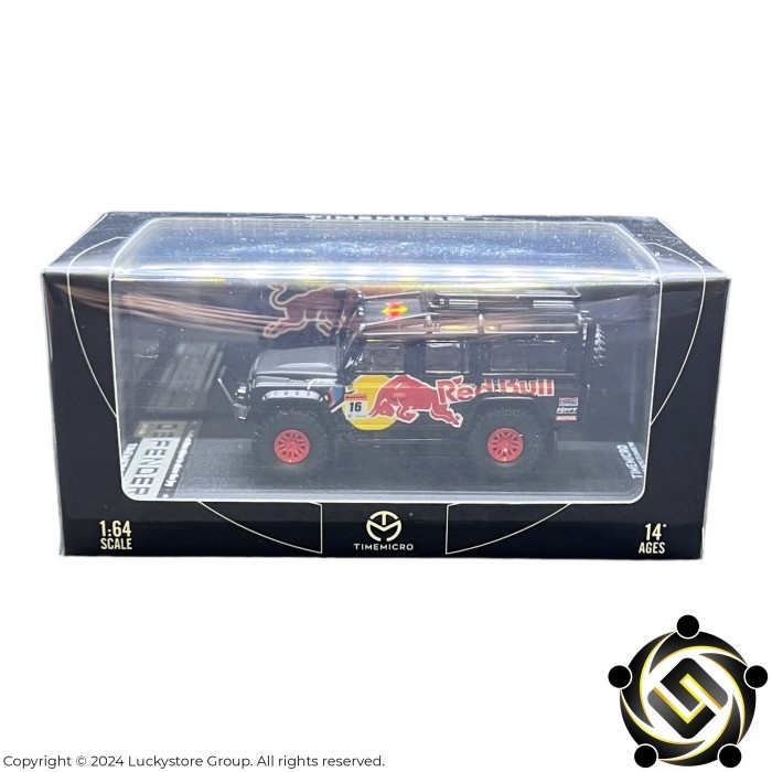 Time Micro 1:64 Land Rover Defender 110 Red Bull Black Limited | Shopee ...