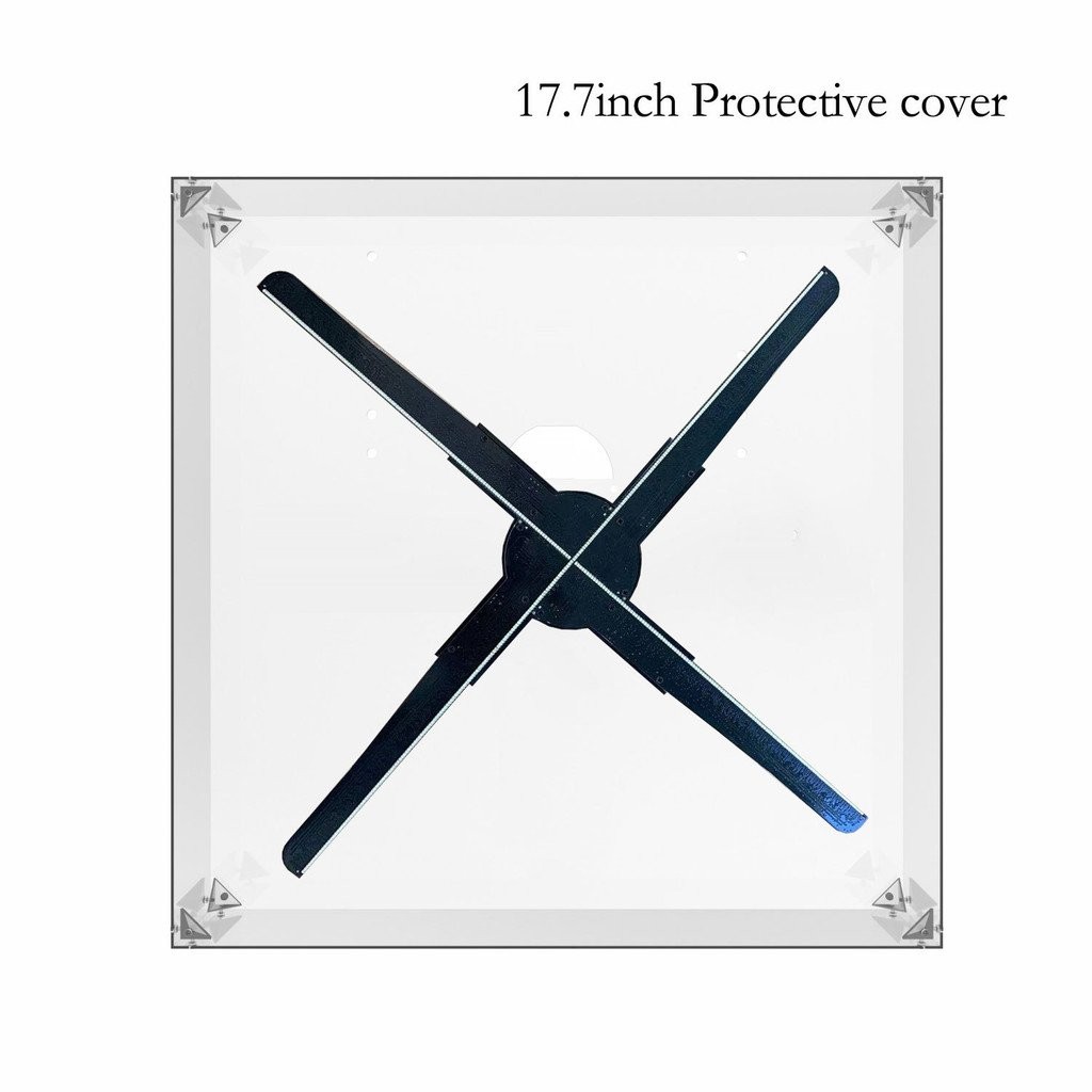 Industrial King Holographic 3d Advertising Machine Projector Three-Dimensional Suspension Air ...