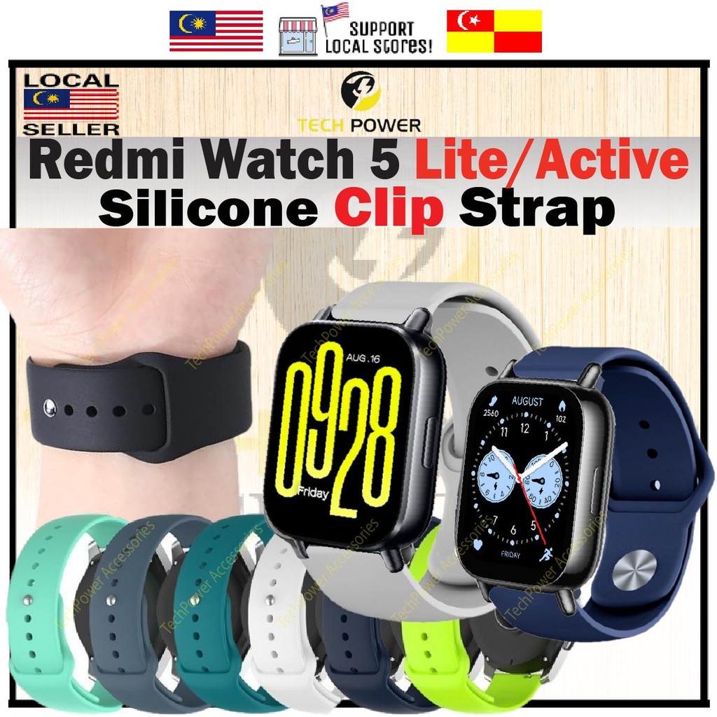 Xiaomi Redmi Watch 5 Lite /5 Active Strap Slicone Clip Strap ,22MM Tali ...