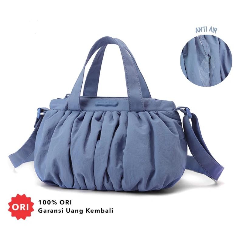[Colorful Fox] New Style Pleated Casual Lightweight Cloud Bag/Fluffy ...