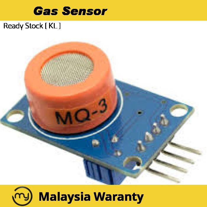 Arduino MQ-3 Alcohol Gas Detector Sensor Module | Shopee Malaysia