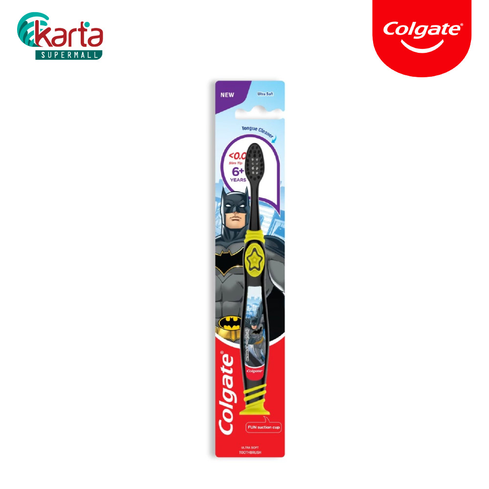 Colgate Kids Batman Ultra Soft Toothbrush Age 6+ Years | Shopee Malaysia