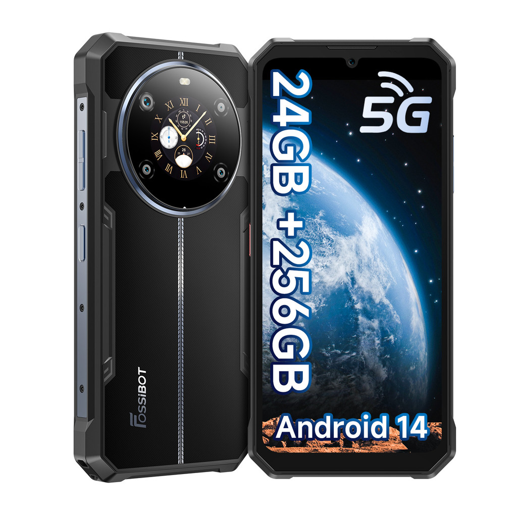 [World Premeire] FOSSiBOT F109,5G Rugged Smartphone,Android 14 10600mAh ...