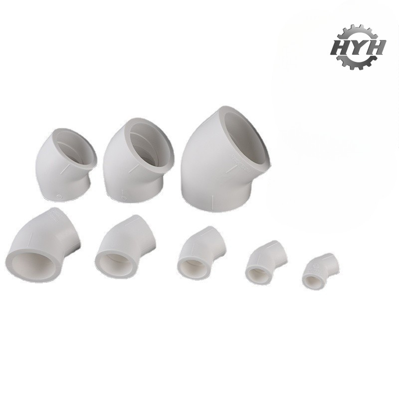 [HYH] Ppr45 Degree Large Elbow 20/25/32/40/50/63/75/90/110PPR Water Pipe Pipe Fittings Pipe ...
