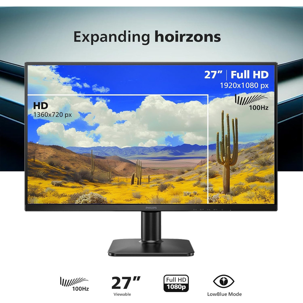 Philips 27" 27E2N1500 IPS QHD Adaptive Sync 120Hz 1ms Monitor | Shopee ...