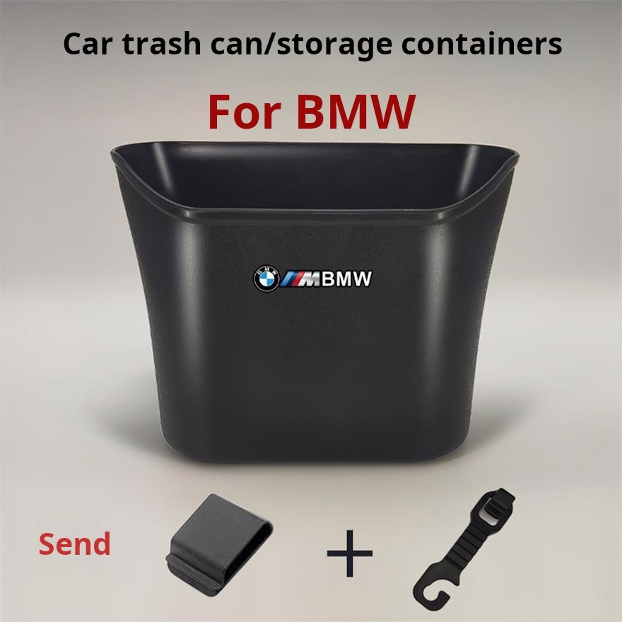 BMW car mounted trash can hanging E36 E46 E39 E90 E60 E70 F10 F30 X1 X2 ...