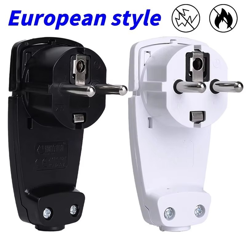 Ultra-thin Concealed Power Plug - Rewireable Electeic Power Socket ...