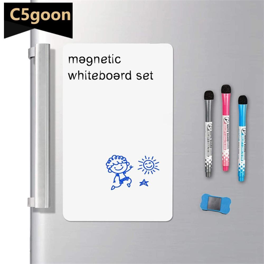 C5GOON A4/A3 Magnetic Dry Erase Board Fridge Markers Whiteboard Sheet ...