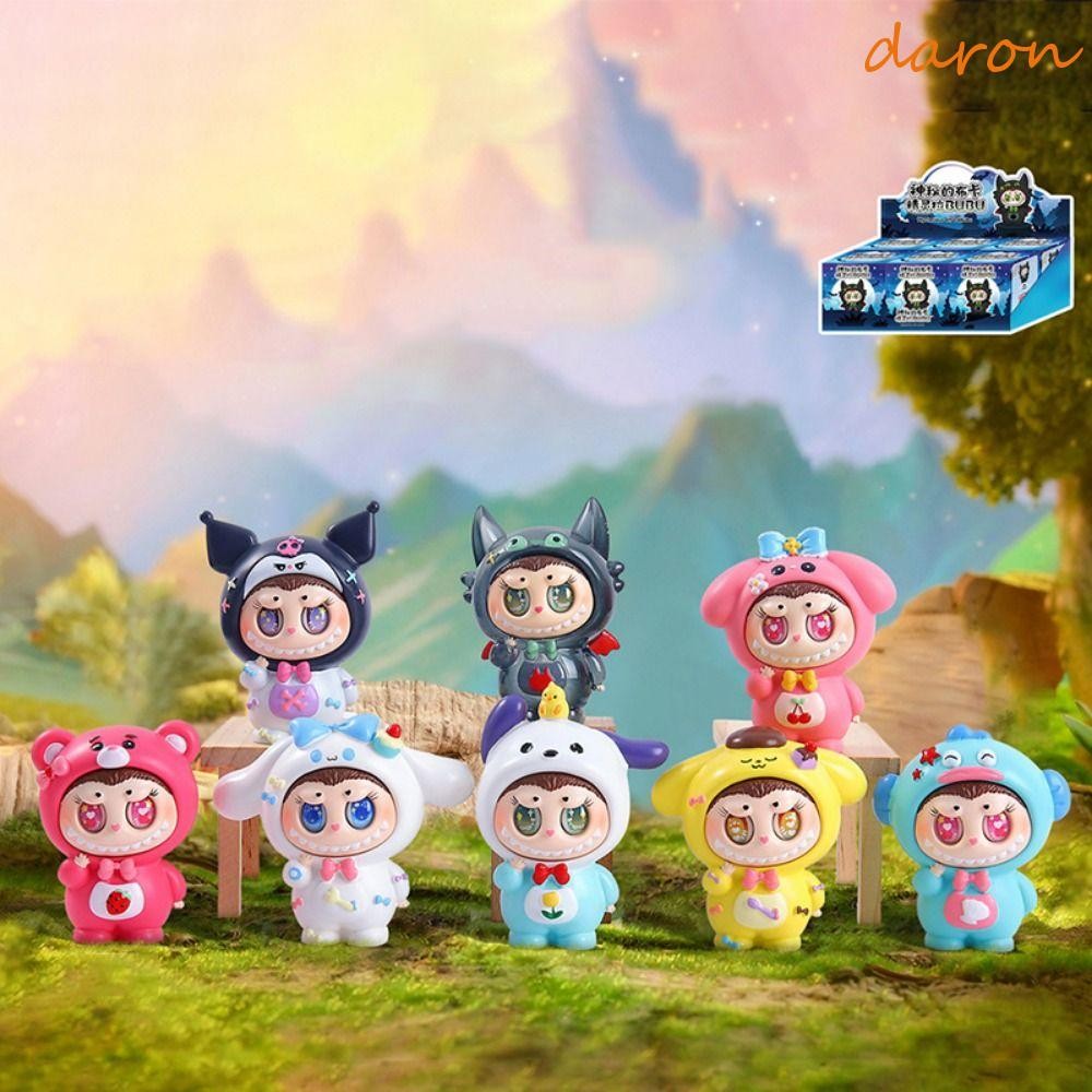 DARON Anime Fruit Labubu Figure, Collectible Cartoon COS Labubu Action ...