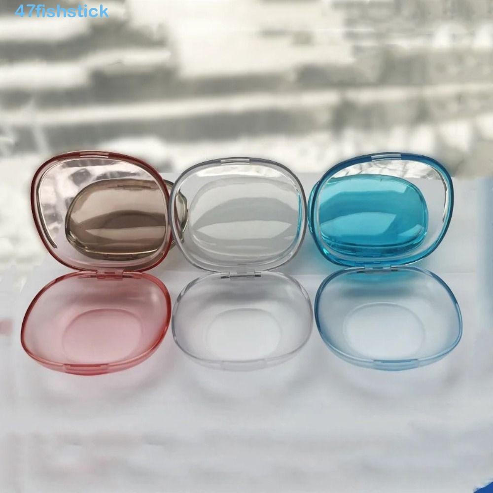 FISHSTICK Braces Orthodontic Case, Square Transparent Dental Retainer ...