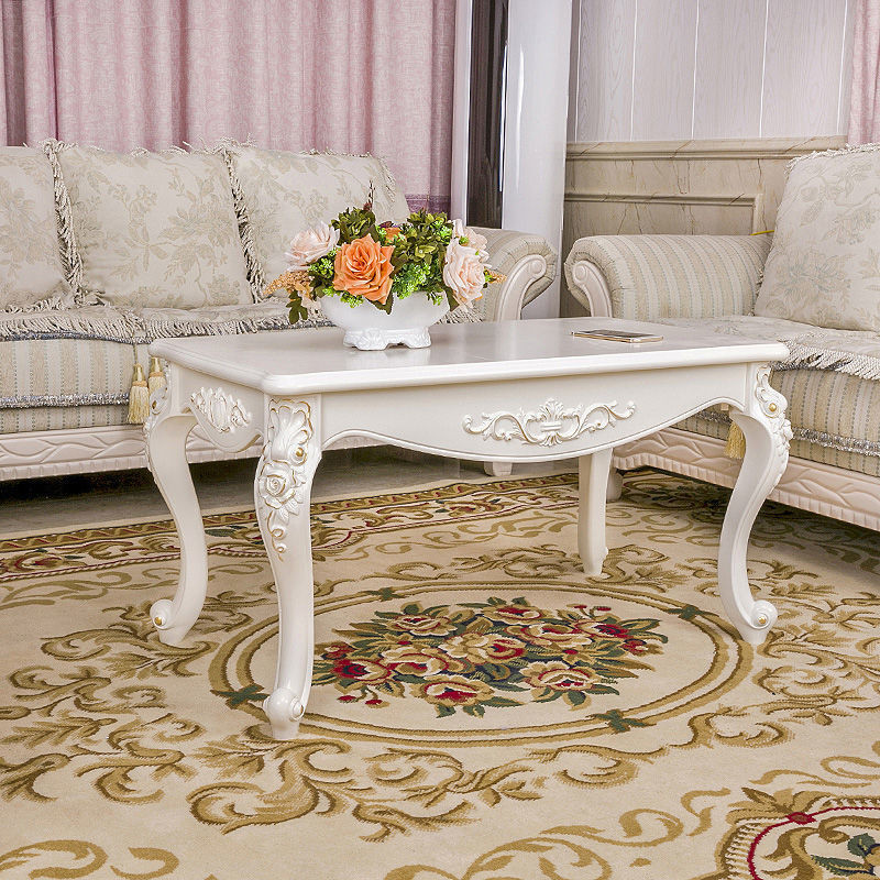 Modern minimalist coffee table living room European -style coffee table ...