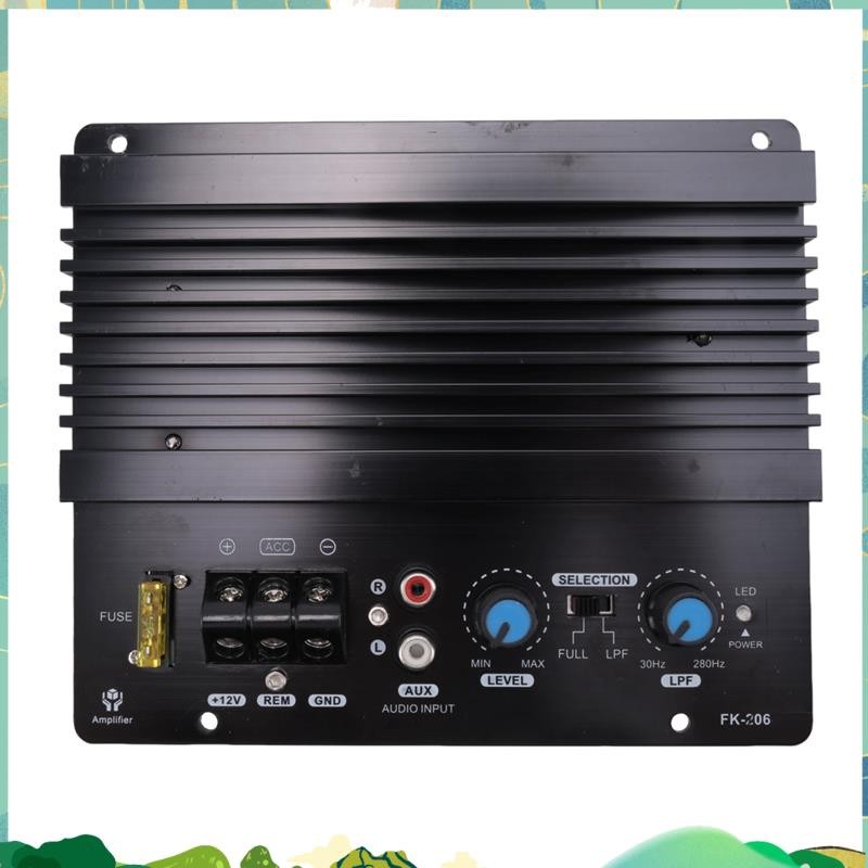 1000W Car Audio High Power Amplifier Amp Board Powerful Bass Sub Woofer ...