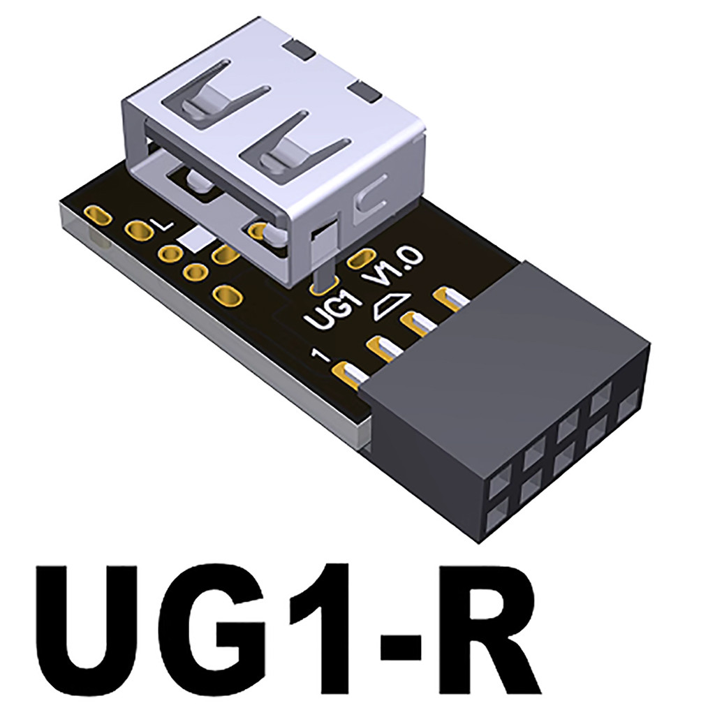 ADT-Link 9PIN To USB 2.0 Adapter For ITX Chassis Built-in Wireless ...