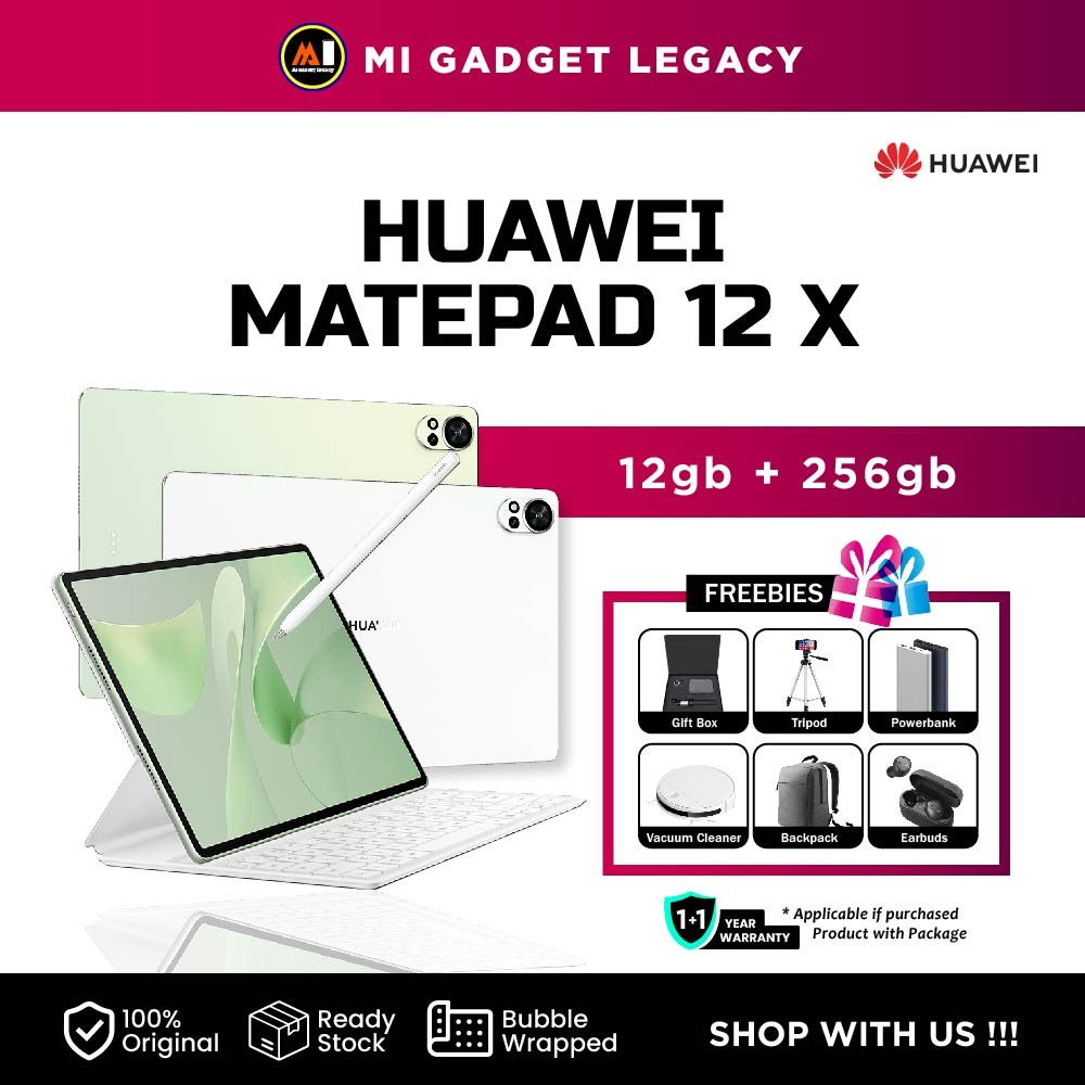HUAWEI Matepad 12X [12GB RAM 256GB ROM] - Original HUAWEI Malaysia ...