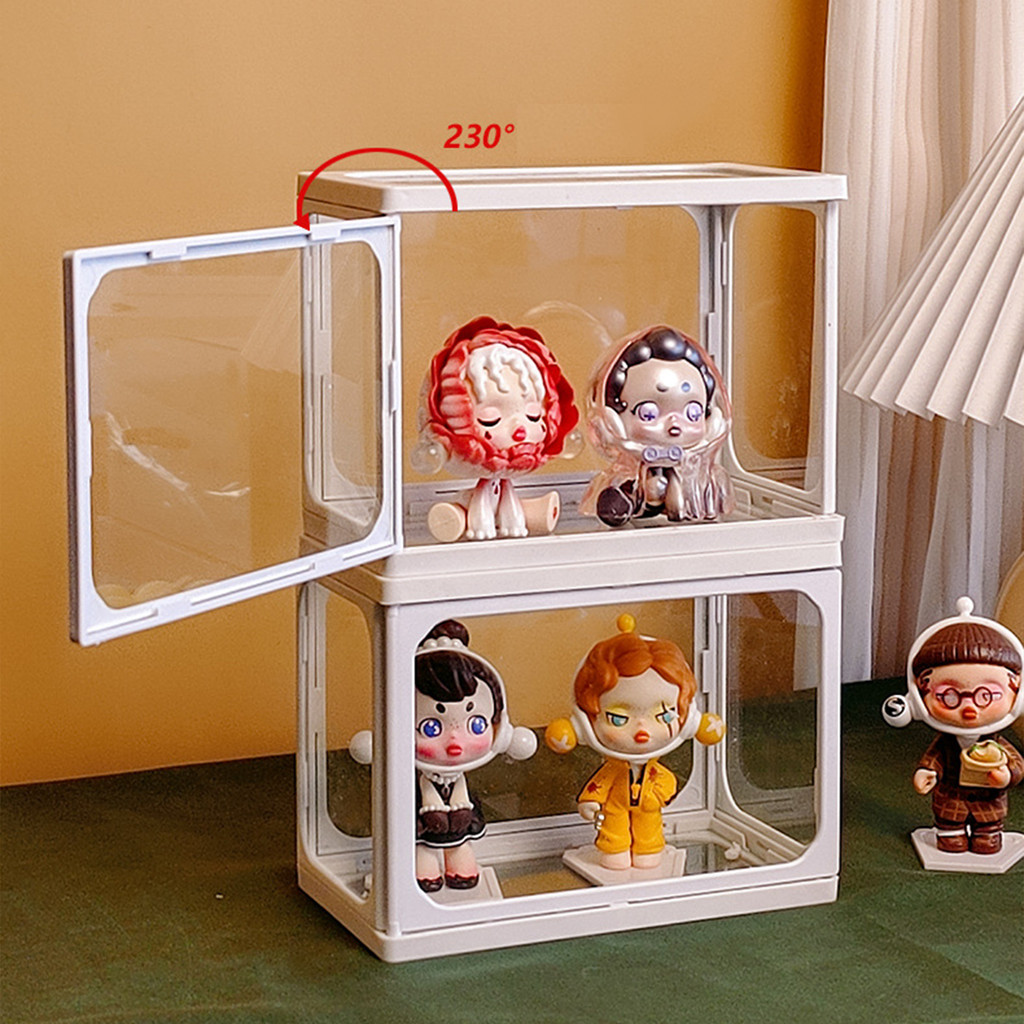 Transparent Storage Box Stackable Acrylic Display Box Large Capacity ...