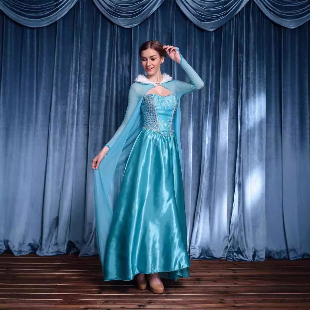 Halloween Costume Anime cosplay Costume Frozen Elsa Fairy Tale Princess ...