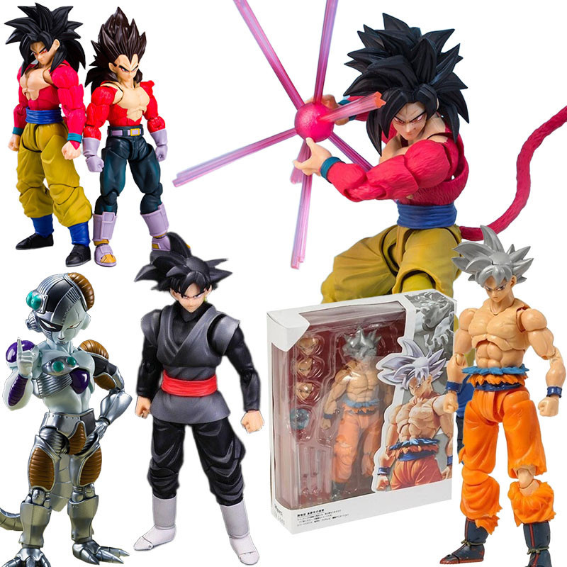 Shf Dragon Ball Frieza Action Figurines Dragon Ball Assembly Model Goku ...