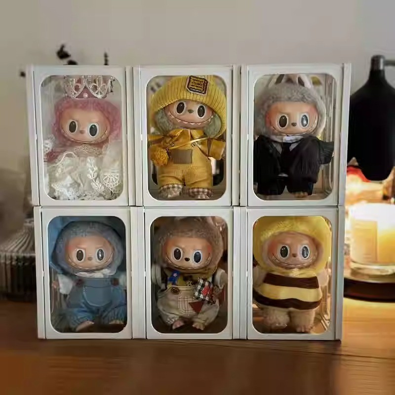 Kotak Paparan Rajah Vinyl Labubu Pop Mart Kotak Buta Figurine ...