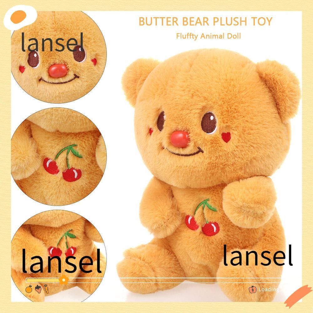 LA Butter Bear Plush Toy, Wedding Gift Throwing Soft Fluffty Animal ...