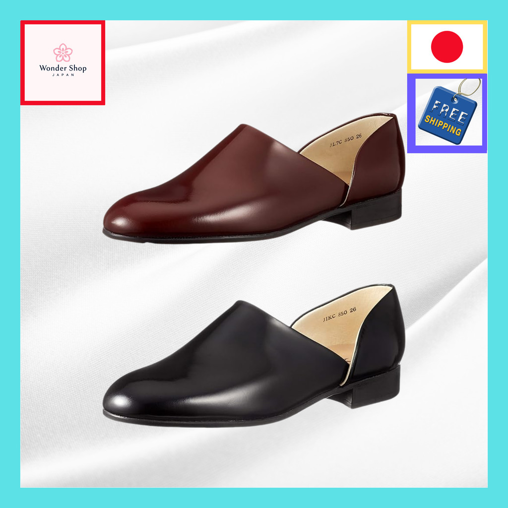 Haruta Spock Shoes 850 Genuine Leather 2E Men's Black Sizes 24.0-28.0 cm【Direct from Japan ...