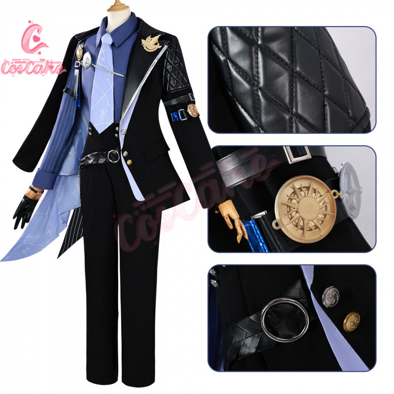 Zenless Zone Zero Hugo Vlad Cosplay game anime men's hat set | Shopee ...