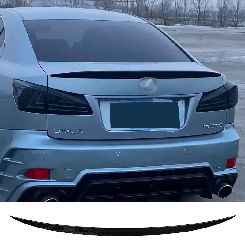 Black Spoiler for Lexus IS350 Tail Fin IS250 2006 to 2011 Car Rear Wing ...