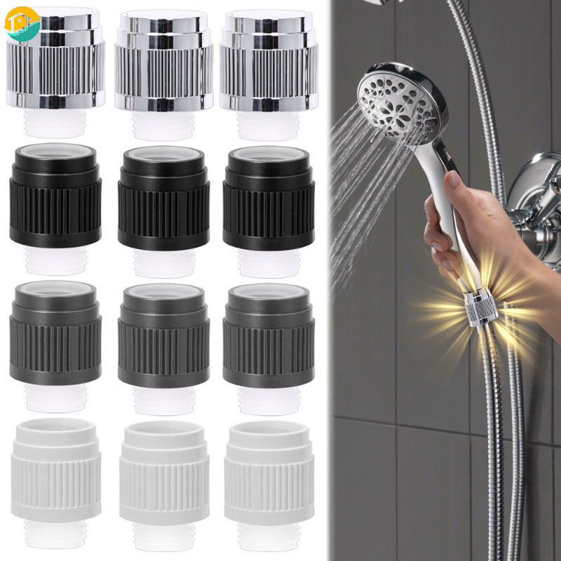 Shower Head Arm Diverter Water Pressure Control Connector Regulator ...