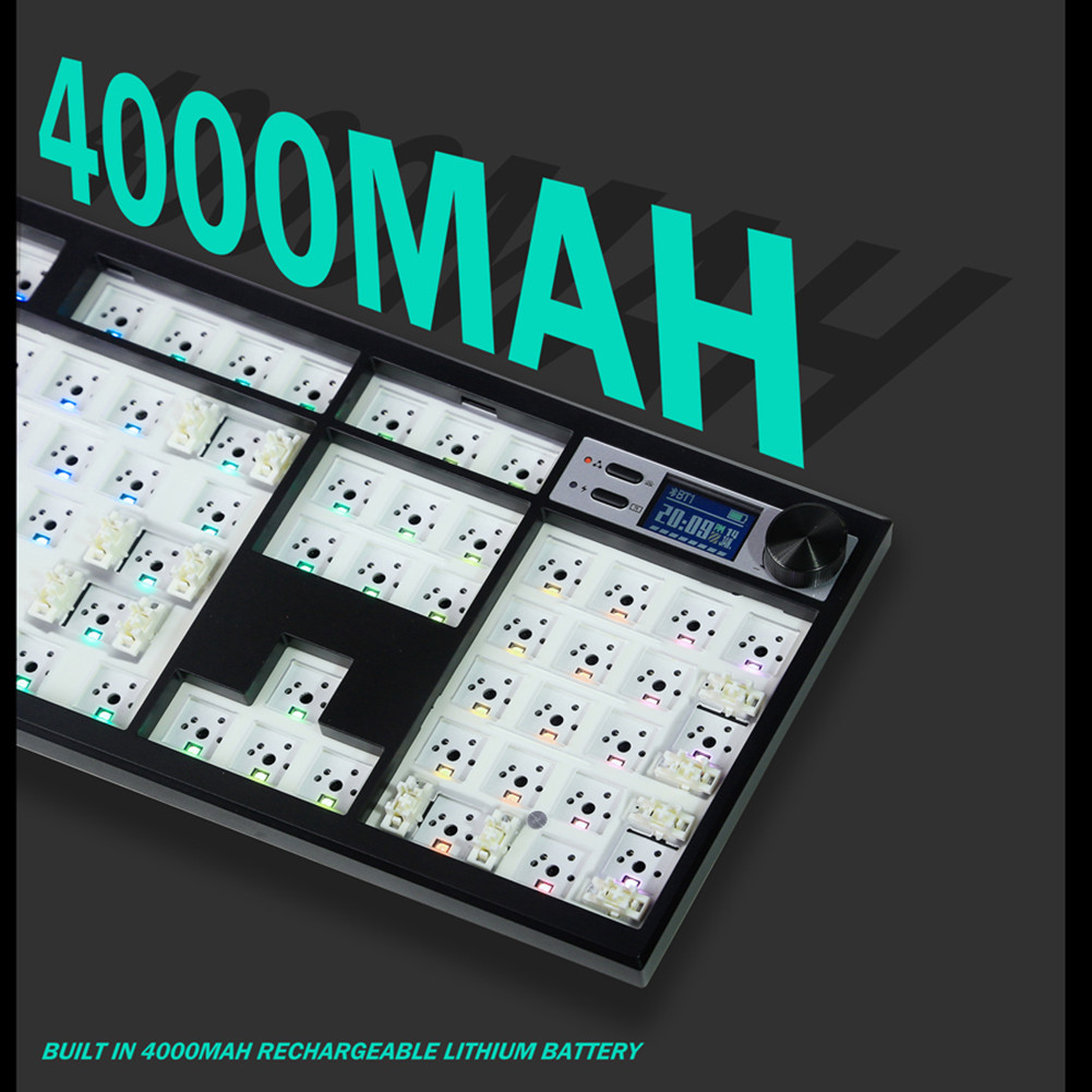 GMK67 75% Mechanical Keyboard Kit Gasket BT5.0/2.4G Wireless/Wired Hot Swap [freeplus.my ...