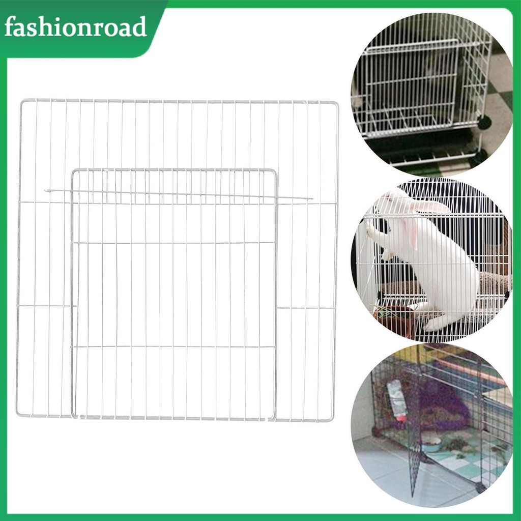 【fashionroad】1/2/3 Pet Playpen Door Cage Metal Wire Rabbit Panel Indoor ...