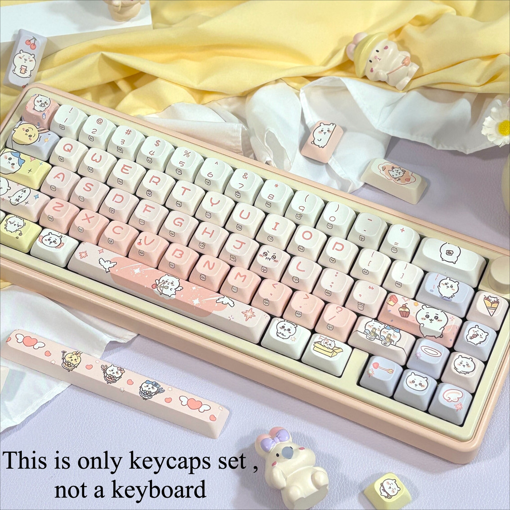 PBT Keycap Chiikawa Theme Keycap DMA Usachi Hachijiyi Cute DMA Five ...