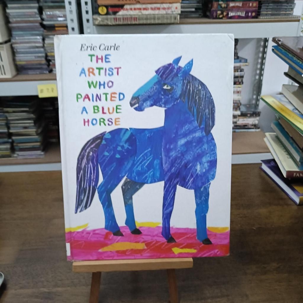 The Artist Who Painted a Blue Horse Eric Carle | Shopee Malaysia