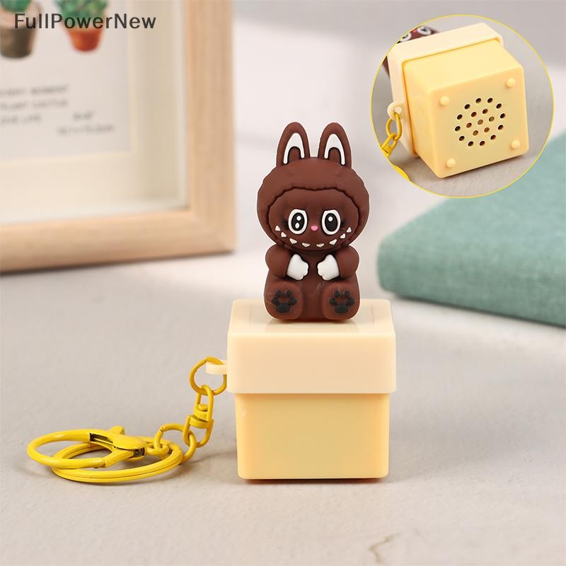 Full New Cute Labubu Anime Cartoon Style With Sound And Light Office ...