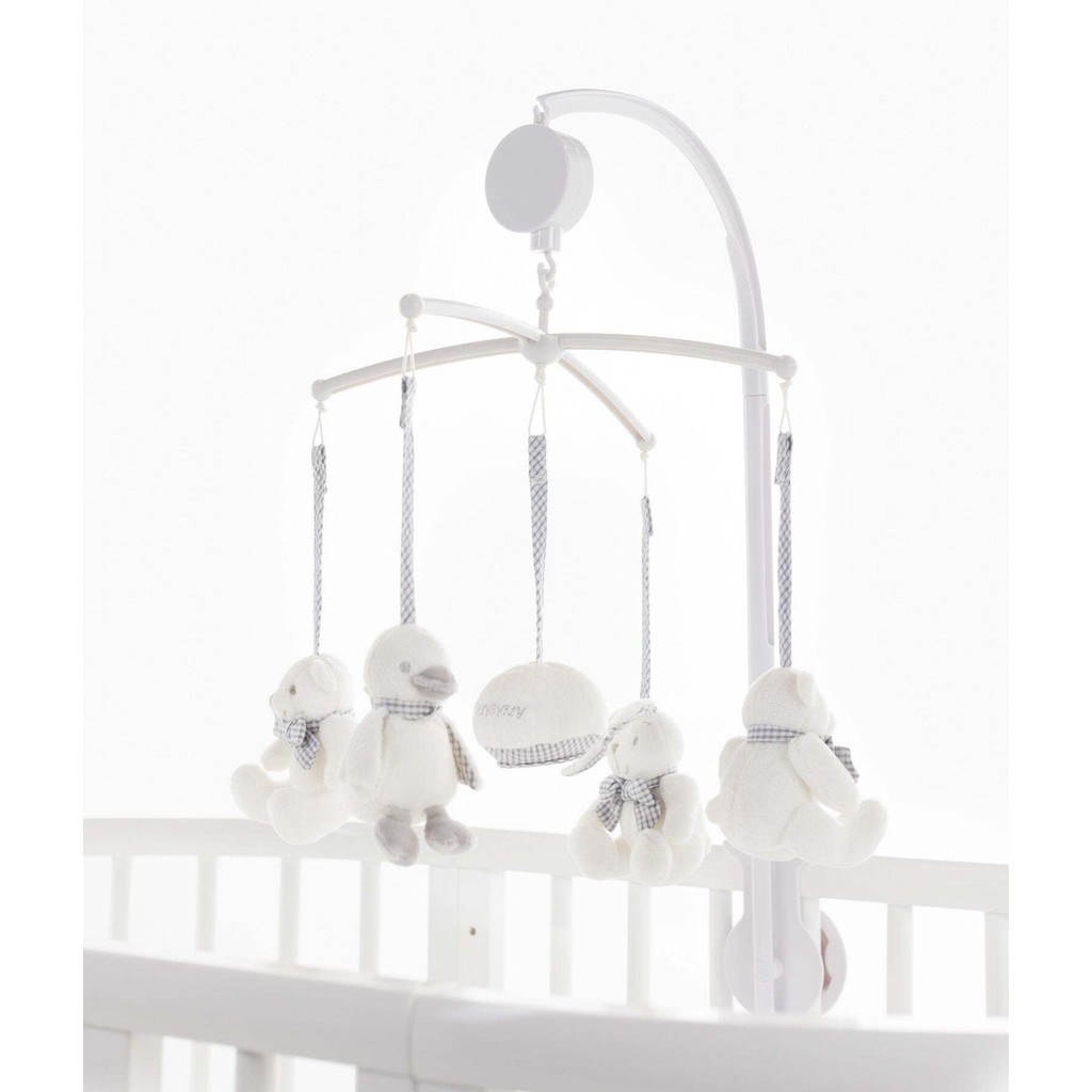 Popo Animals Nursery Musical Mobile (White) | Shopee Malaysia