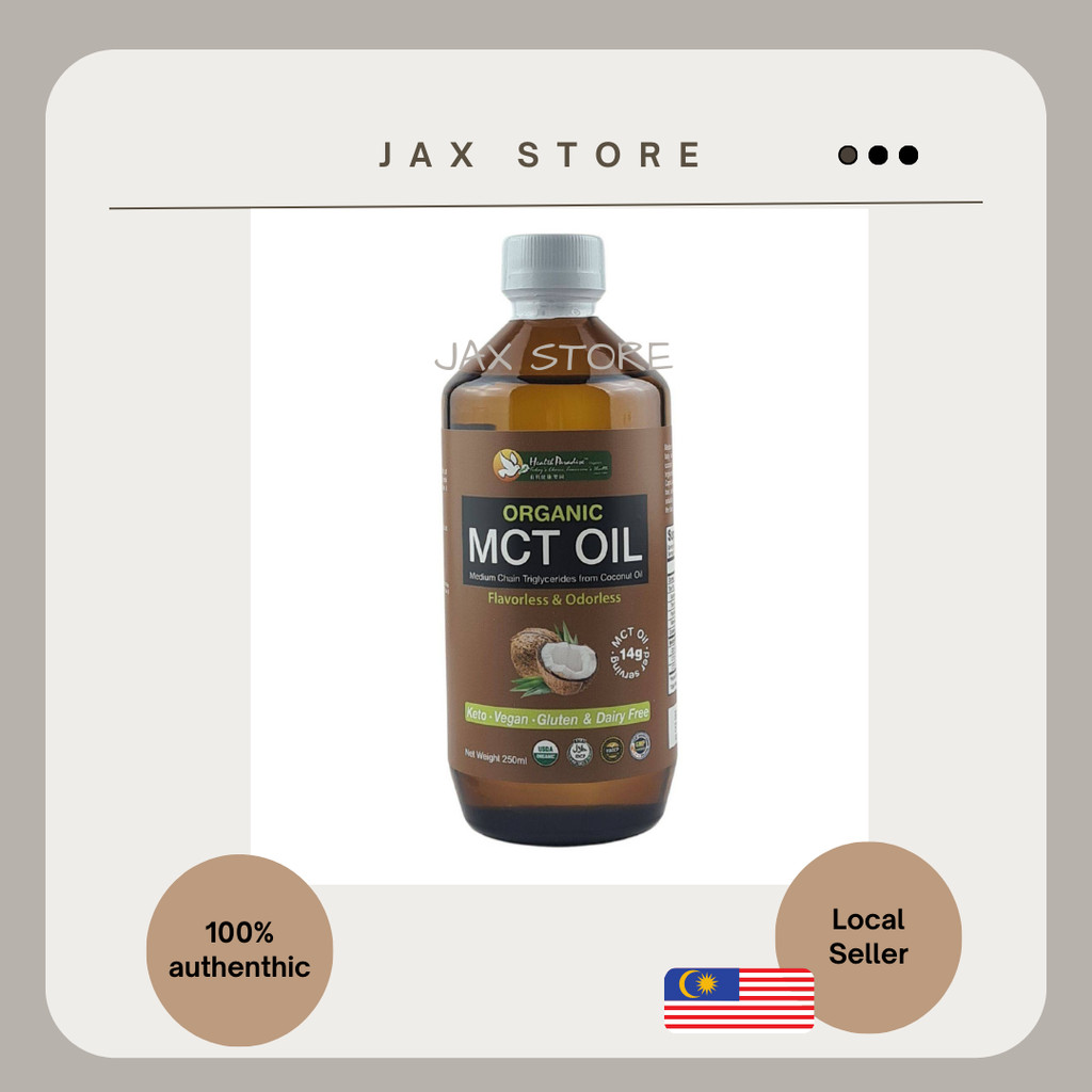 Health Paradise Organic MCT Coconut Oil 250ml | Shopee Malaysia