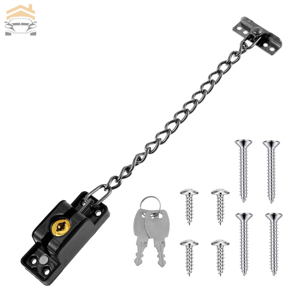 Door Chain Lock Stainless Steel Safety Chain Door Guard Lock Heavy Duty ...